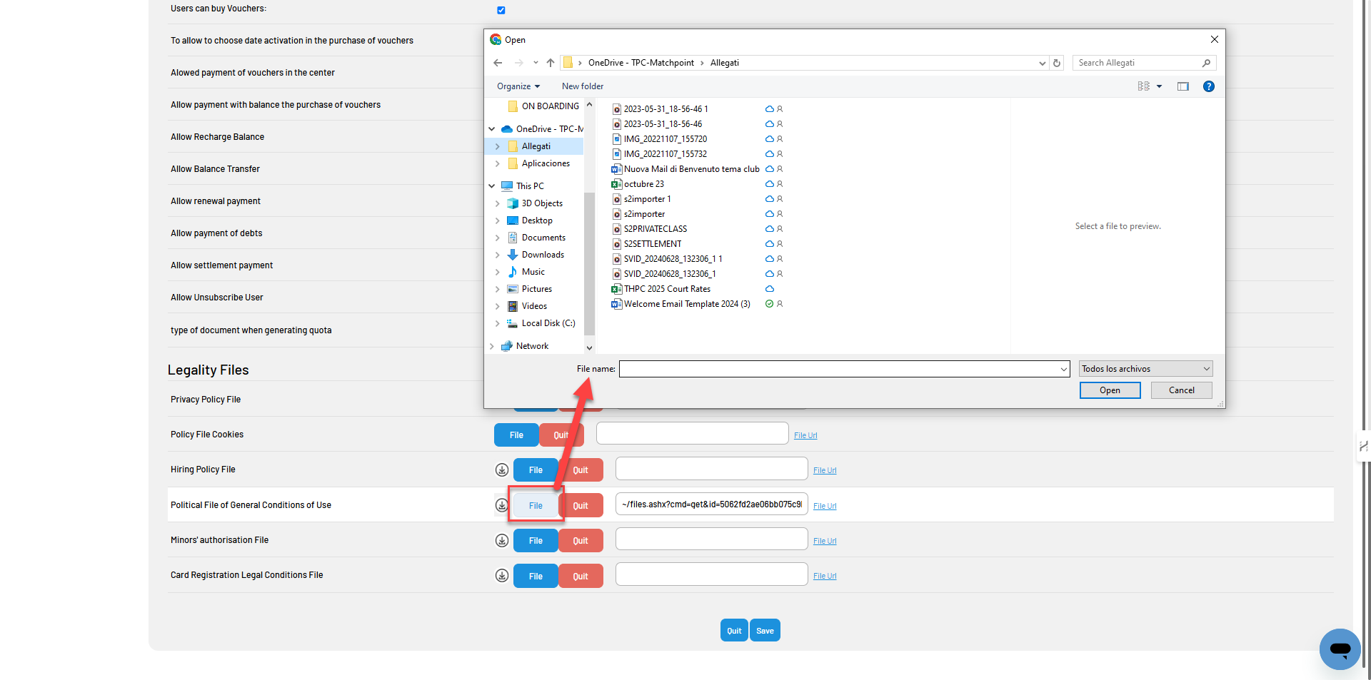 How to upload my privacy policy, cookies and terms of use files – TPC ...
