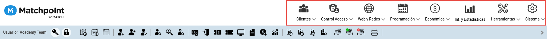 Introducción al entorno de trabajo – TPC Matchpoint
