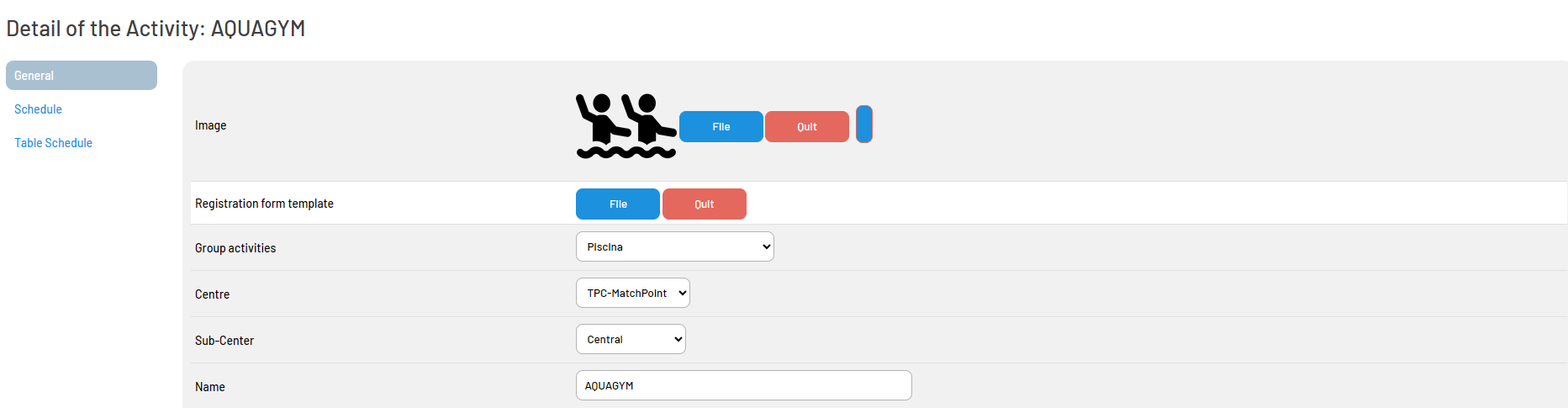 How to create and schedule an activity: – TPC Matchpoint