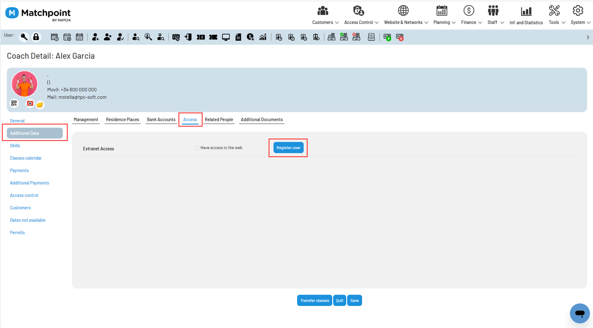 How to grant Access to MP TRAINERS – TPC Matchpoint