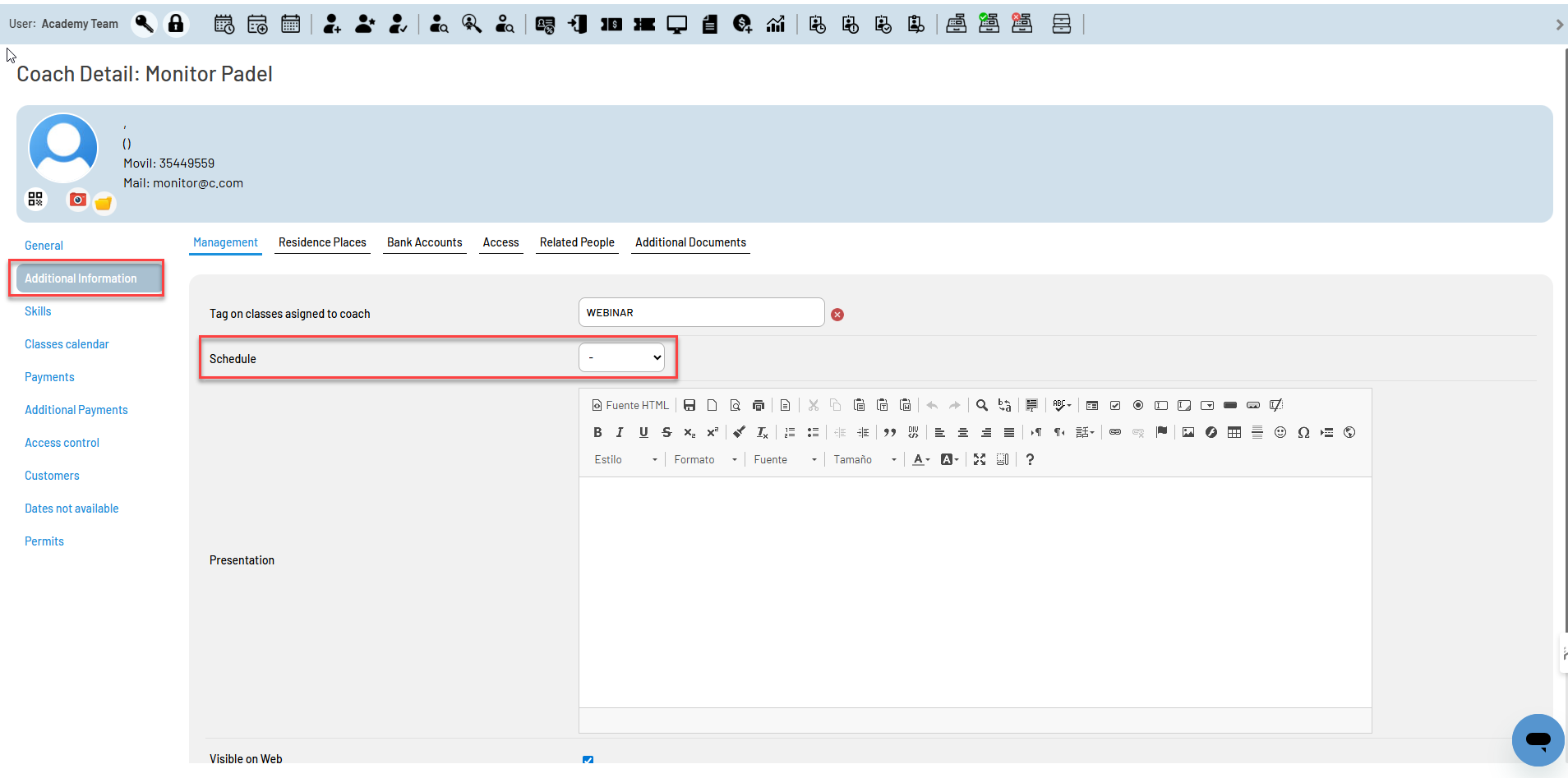 New Private Lesson Reservation Feature – TPC Matchpoint